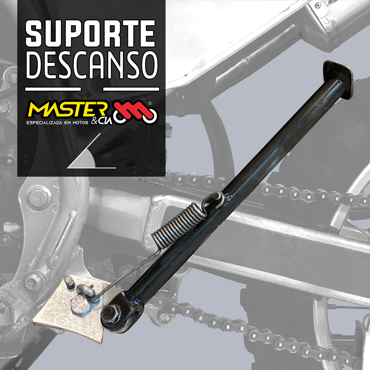 Suporte Alongador Descanso Lateral CRF250f CRF230 – Master & Cia